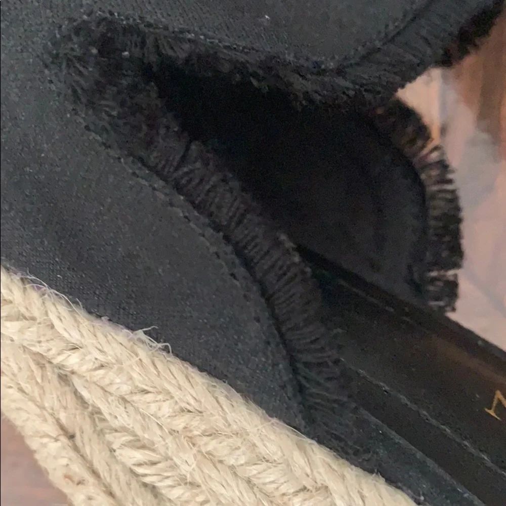 Lauren Ralph Lauren | Shoes | Lauren Black Carlynda Linen Espadrille ...